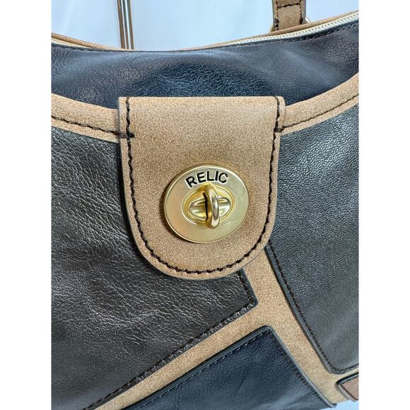 Relic | Bags | Relic Vegan Leather Patchwork Bag | Poshmark